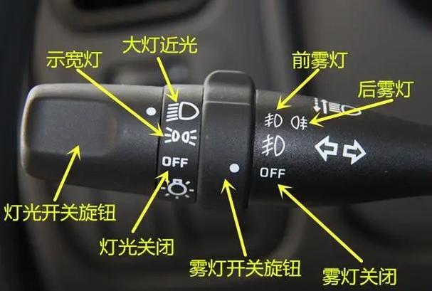 北京现代灯光开关图解