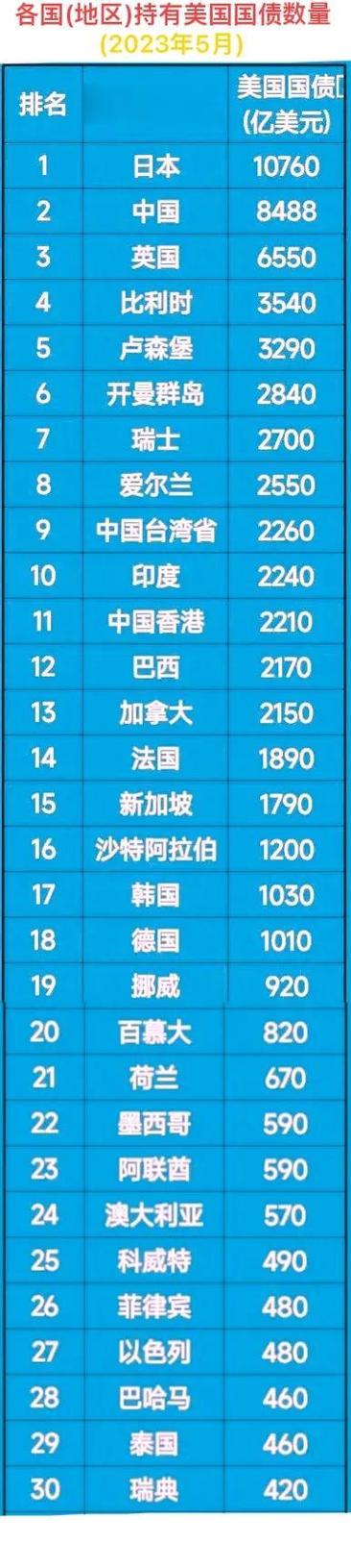 中国国债最多的国家图标