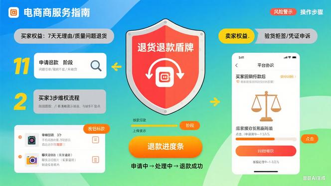 闲鱼怎么申请退款流程图标