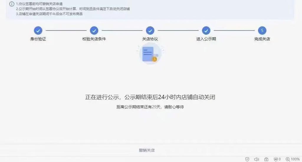 店铺未注销后果图标