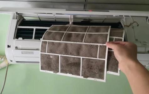 空调过滤网在顶上怎么拆截图