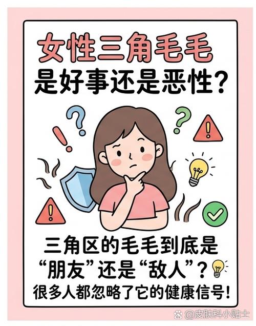 女性三角毛毛是好事还是恶性图标