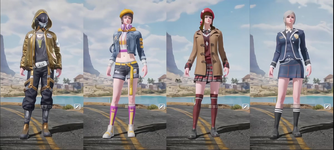 和平精英最便宜的衣服图标
