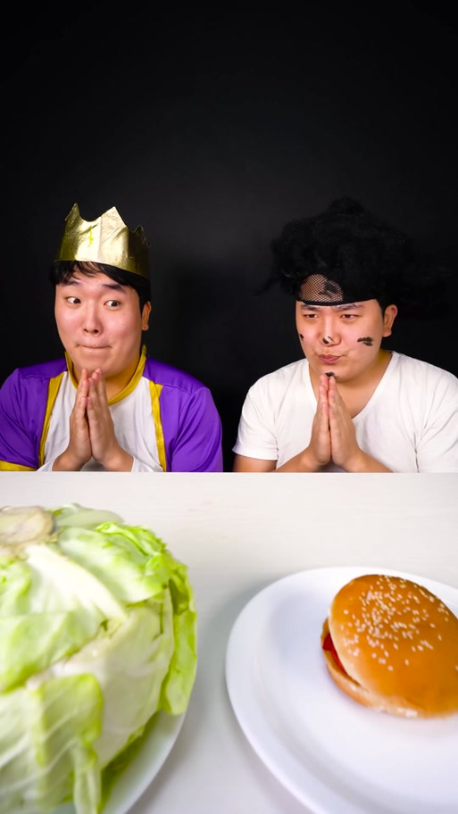 国王与乞丐美食视频
