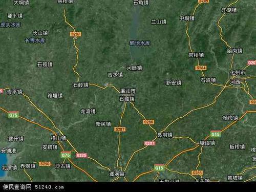 广东廉江地图