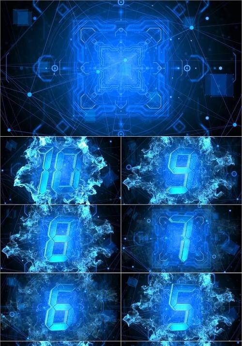 PPT上放10分钟倒计时图标