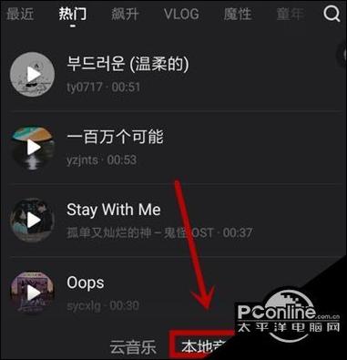 wearmusic导入本地音乐截图