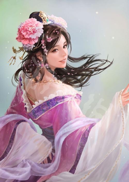 三国志14貂蝉立绘图标