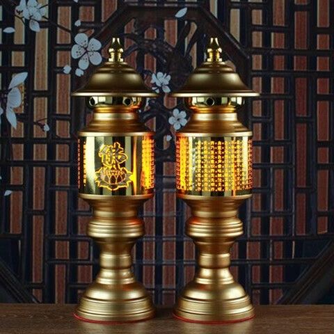 长明灯可以用电灯代替吗