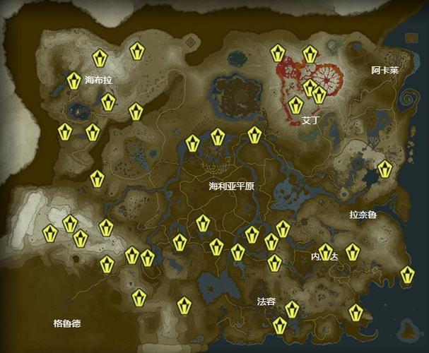 旷野之息打火石哪里刷