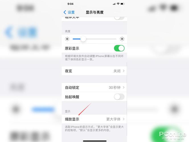 苹果放大功能怎么关闭图标