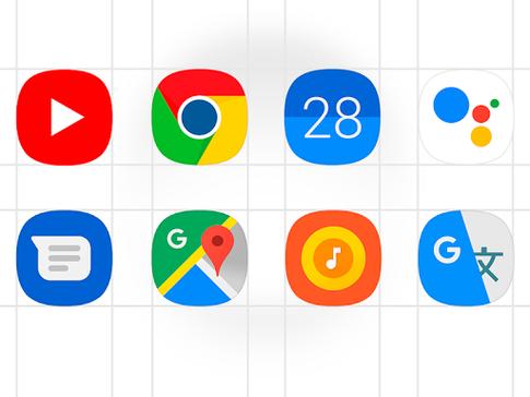 one ui 多任务下面的图标图标