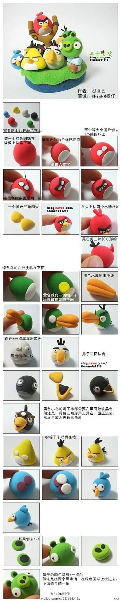 超轻粘土愤怒的小鸟场景图标
