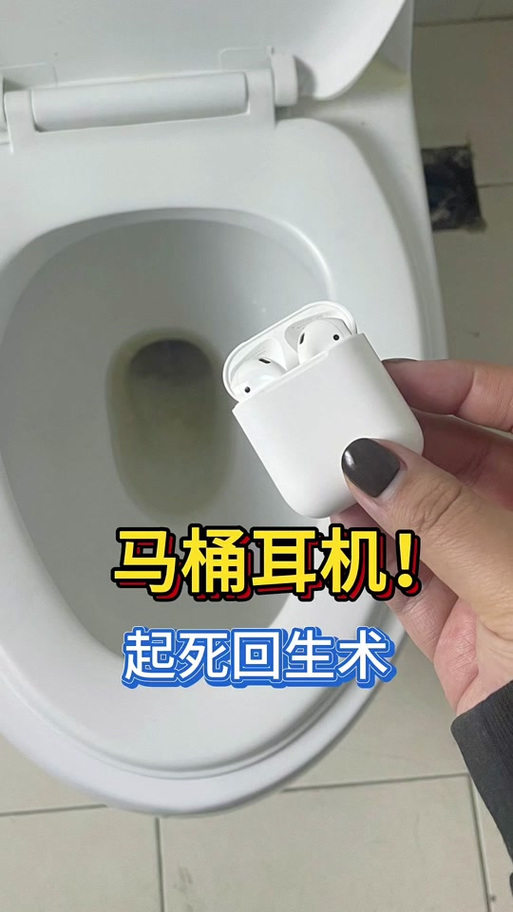 耳机掉进马桶还能用吗图标