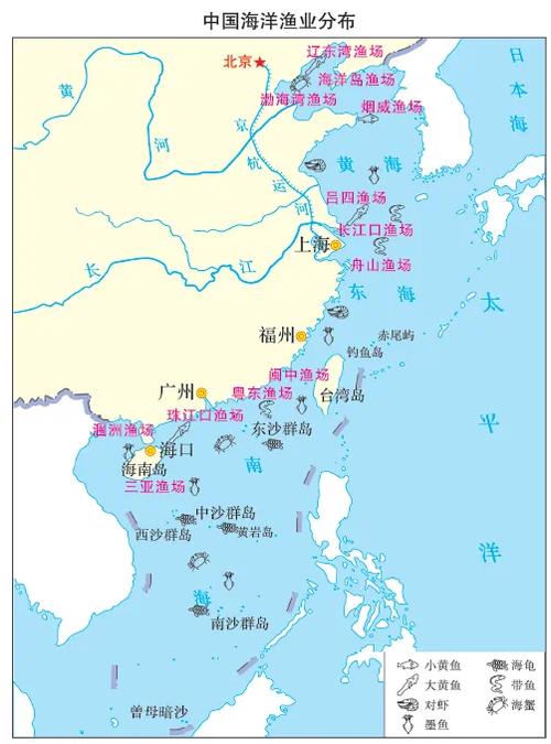 中国海洋地图高清版