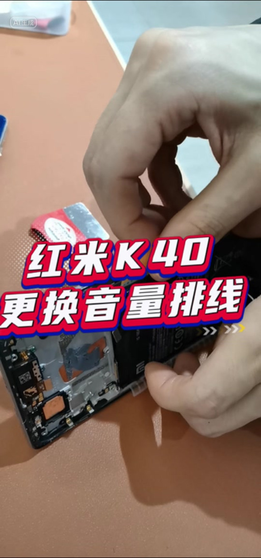 红米k40更换音量键图标