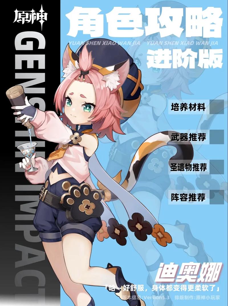 原神迪奥娜英文名