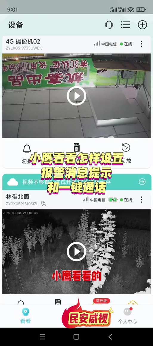 小鹰看看保存的回放在哪里能找到截图