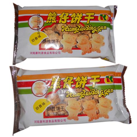 盒子上有个熊的饼干图标