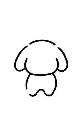 狗杂简笔画怎么画截图