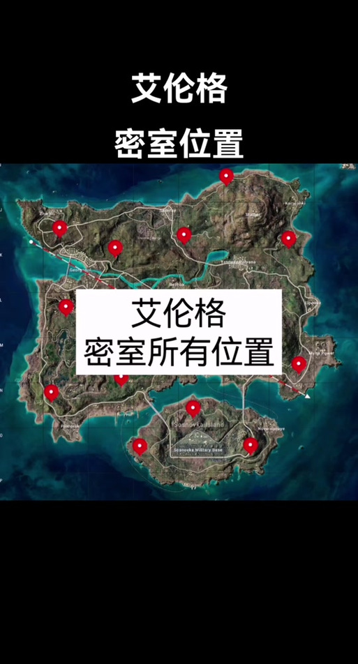 pubg艾伦格刷车点图标