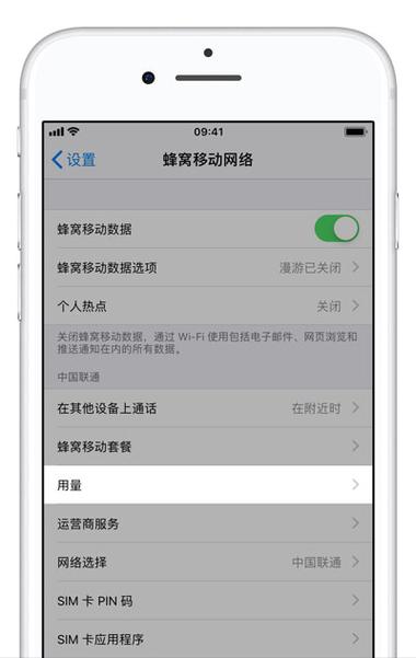 苹果流量统计在哪里图标