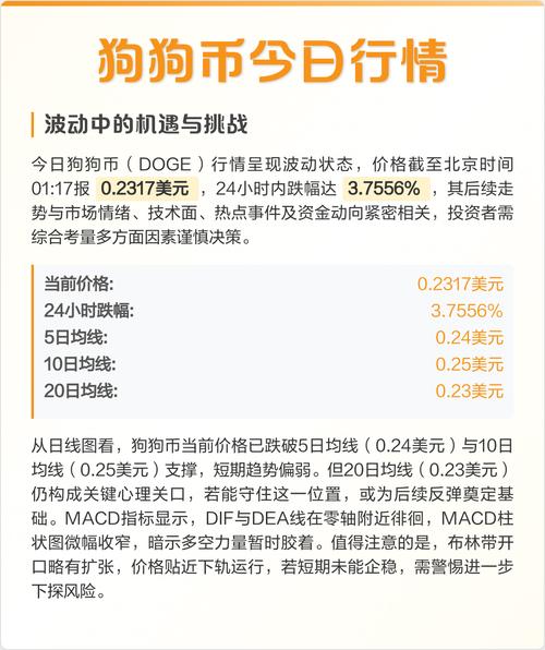 今日狗狗币价格行情图标