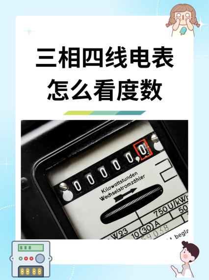 三相带互感器电表怎么看度数图解图标