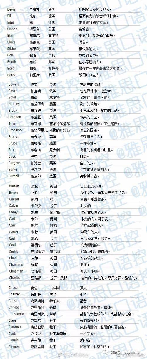 英文名怎么取图标