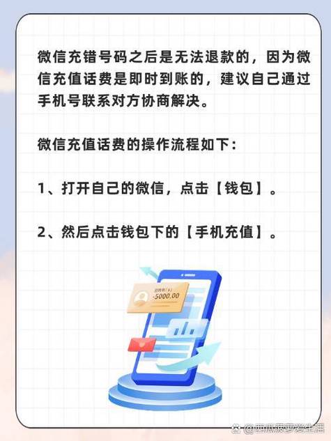 微信充错话费多久退钱图标