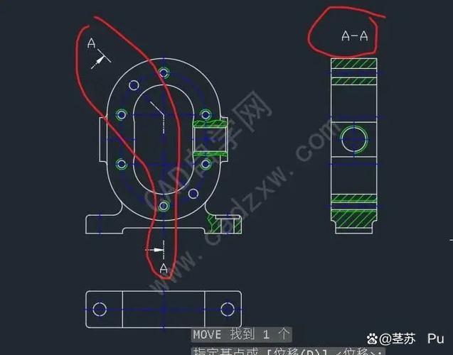 autocad怎么加剖面线截图