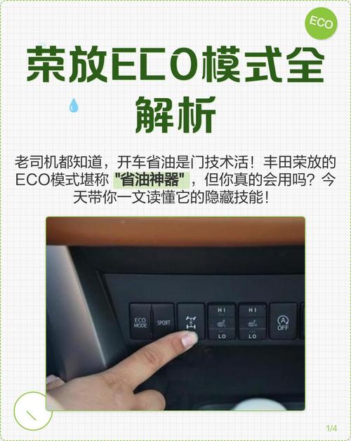 开启丰田ECO的好处图标