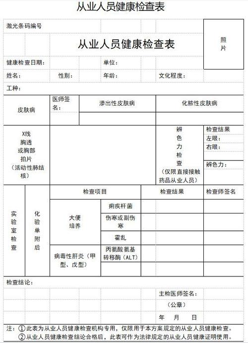 健康状况填表怎么填图标