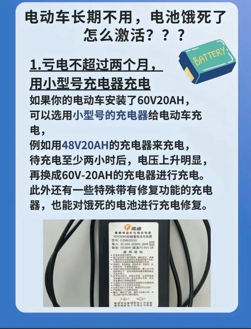 电瓶车电池如何激活图标