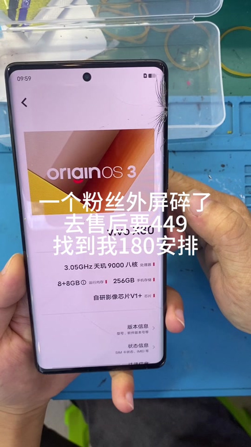 vivox80换屏价格表图标