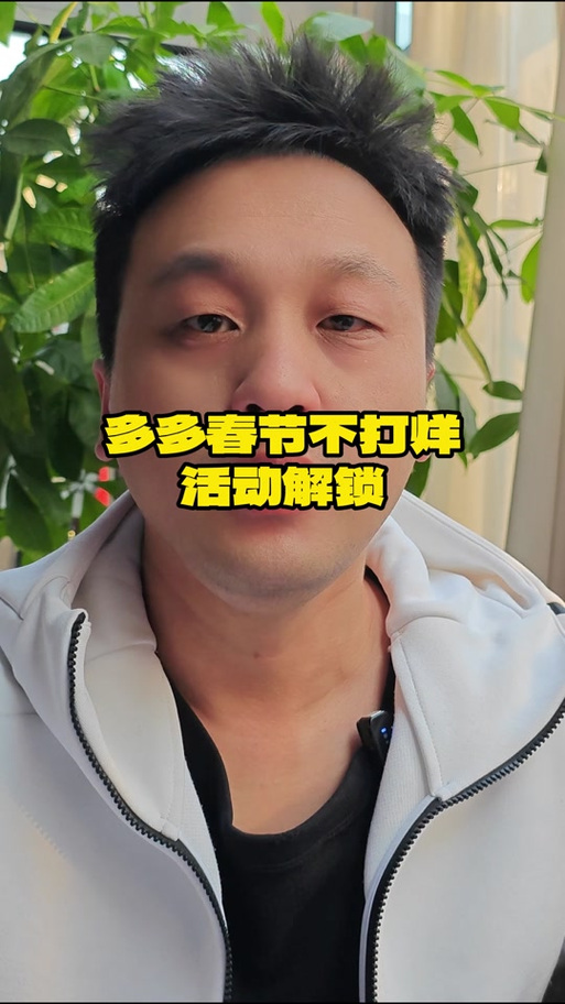 拼多多过年自动回复截图