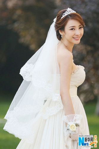 柳岩婚纱照截图