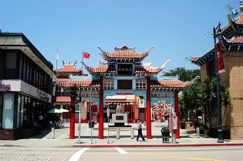 洛杉矶中国城图标