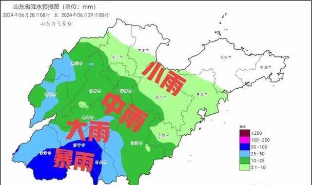 山东后天降雨范围图标