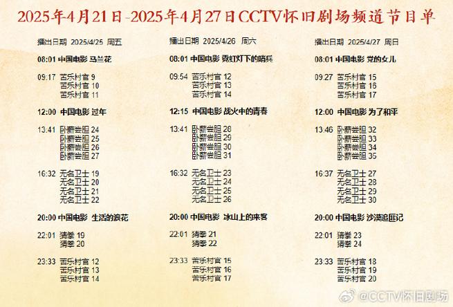CCTV中央电视台节目表图标