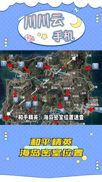 吃鸡海岛地图的地下室图标