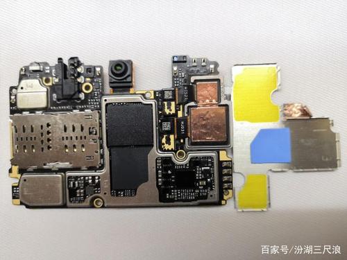 红米note主板元件分布图