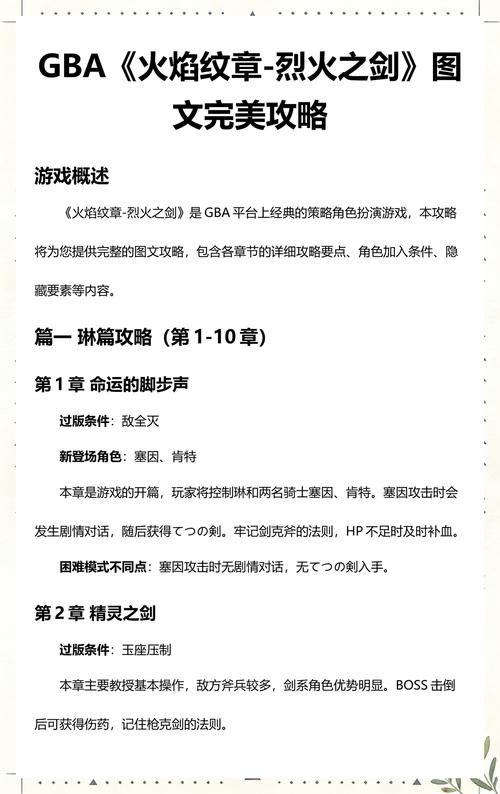 火焰纹章烈火之剑攻略图标