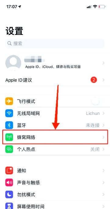 苹果手机怎么设置每日流量上限