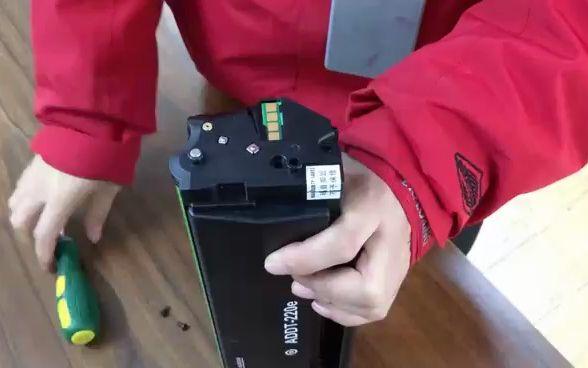 震旦硒鼓怎么加粉图标