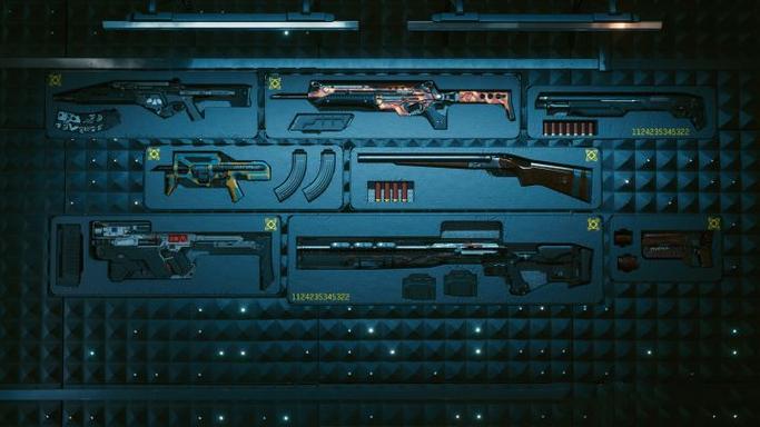 赛博朋克2077武器装备图标