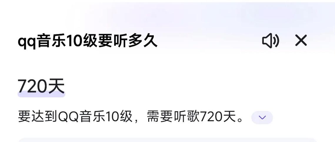 qq音乐十级要听多久