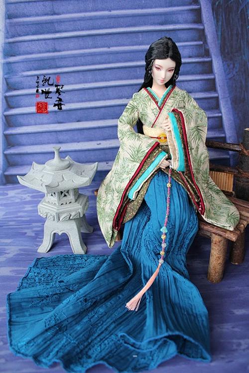 古装汉服娃娃钩织图解图标
