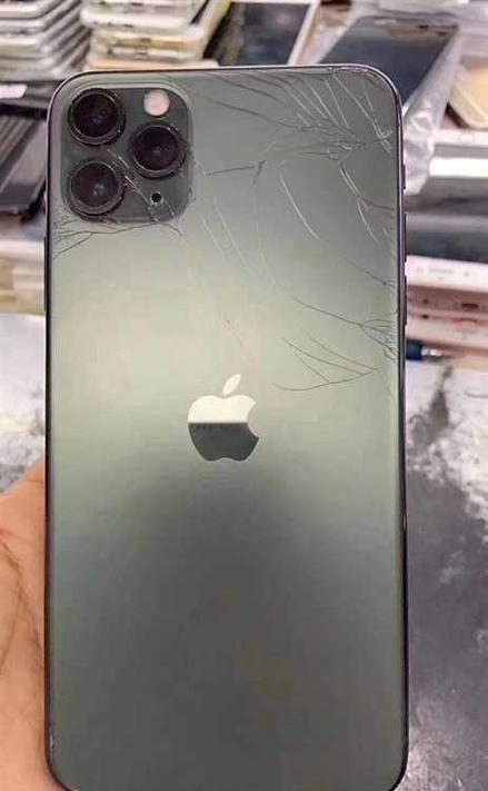 玻璃后壳碎了图标