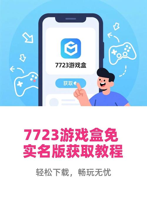 7723游戏盒免实名认证版图标